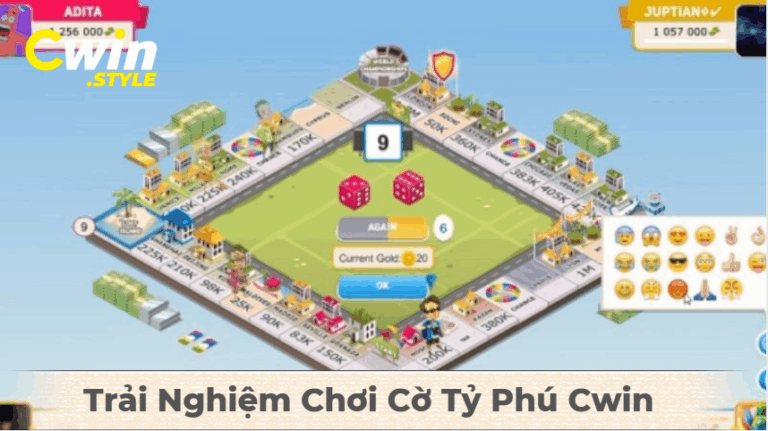 Hướng Dẫn Chơi Cờ Tỷ Phú Cwin Online Miễn Phí - Nhận Ngay Quà Tặng Giá Trị